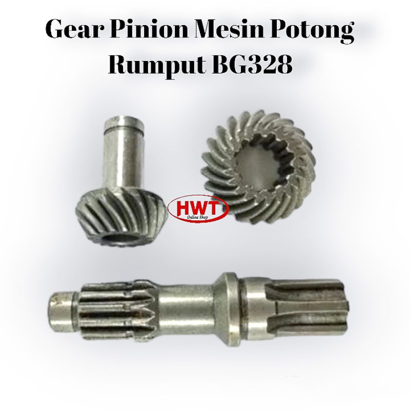 Jual Gear Pinion Shaft Gear Case Mesin Potong Rumput Bg 328 2tak ...