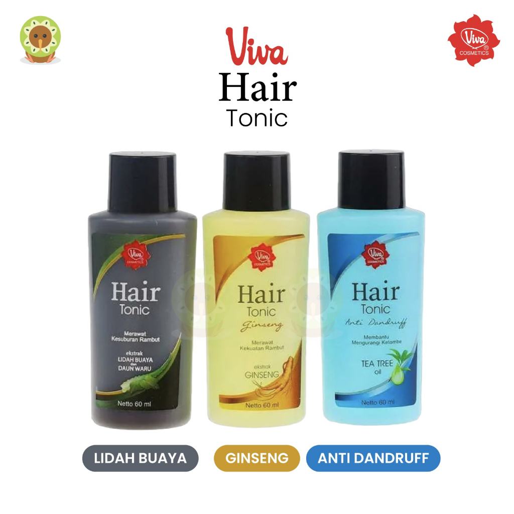 Jual VIVA HAIR TONIC 60ML - TONIC RAMBUT | Shopee Indonesia
