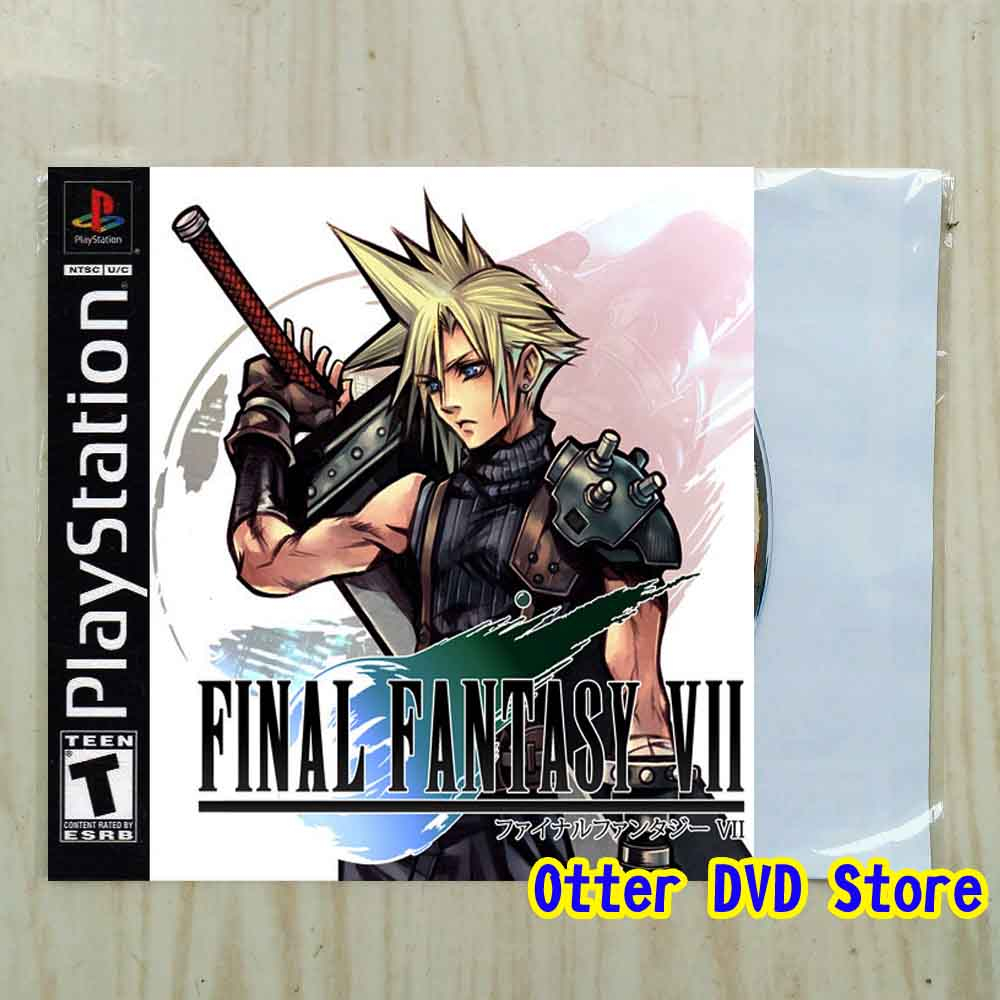 Jual Kaset CD Game Ps1 Ps 1 Final Fantasy 7 ( PC Steam Translation ...
