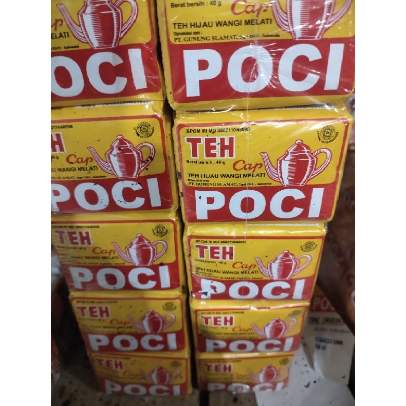 Jual TEH CAP POCI/PREMIUM TEA (1 pax isi 10 bks) | Shopee Indonesia
