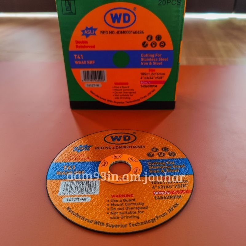 Jual 1 biji Wd Gerinda mata Grinda Gurinda Batu Potong Cutting Wheel 30 ...