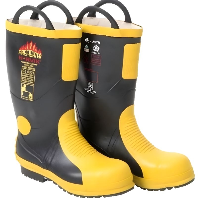 Jual Sepatu Pemadam Harvik Fire Boots Safety Harvick Standard Eropa ...