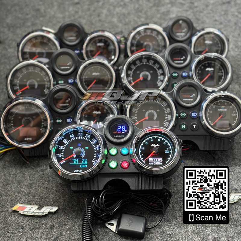 Jual SPEEDOMETER DIGITAL NINJA R SS M V3 GPS KM SPEED | Shopee Indonesia