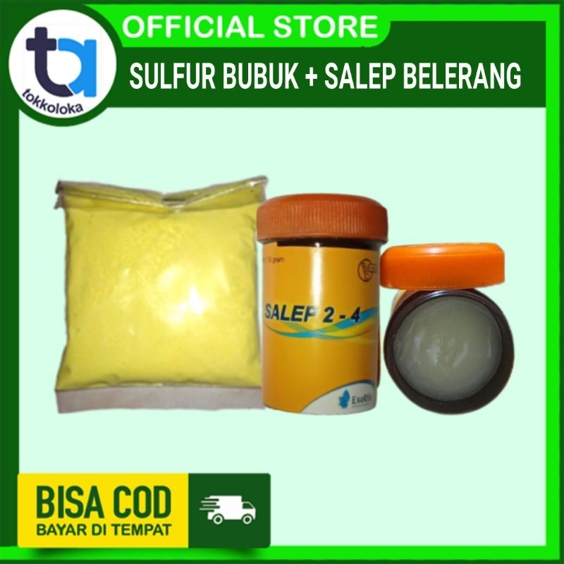 Jual Salep Belerang Exeltis Asli Obat Gatal Sulfur Bubuk Penyakit Kulit ...