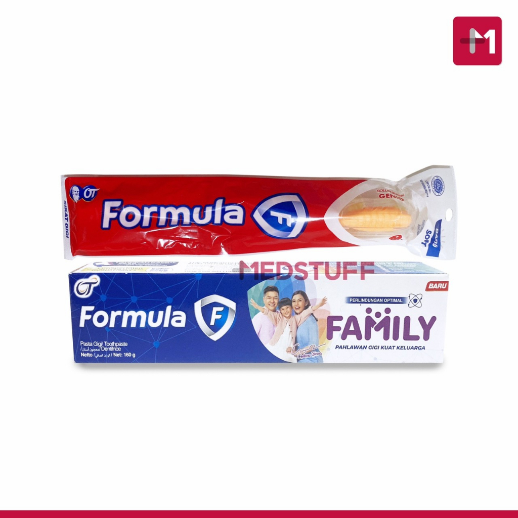Jual Pasta Gigi Formula 160gr + Sikat Gigi Formula | Shopee Indonesia