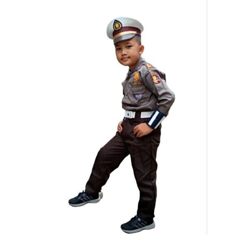 Jual TERLENGKAP Baju polisi anak kecil masinis pocil kostum profesi ...