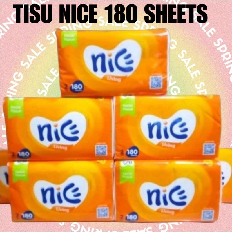 Jual Tisu Nice 180 / Tisu Jolly 200 / Tissue Tisu Paseo Facial Wajah ...