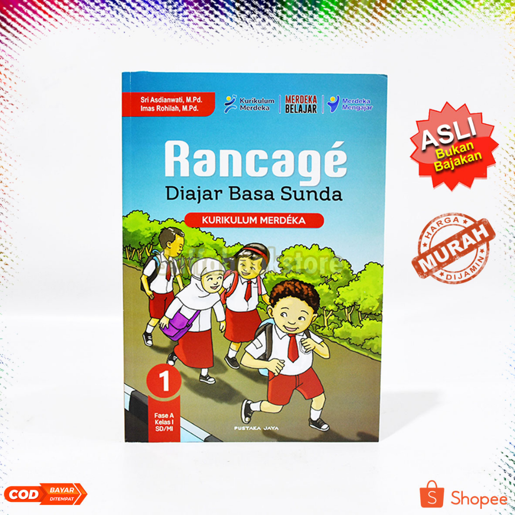 Jual Buku Bahasa Sunda Rancage Diajar Basa Sunda Kelas 1 SD MI Fase A ...