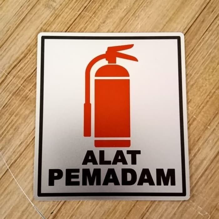 Jual Sign Stiker Alat Pemadam Sign Rambu Sticker Rambu K3 Alat Pemadam ...