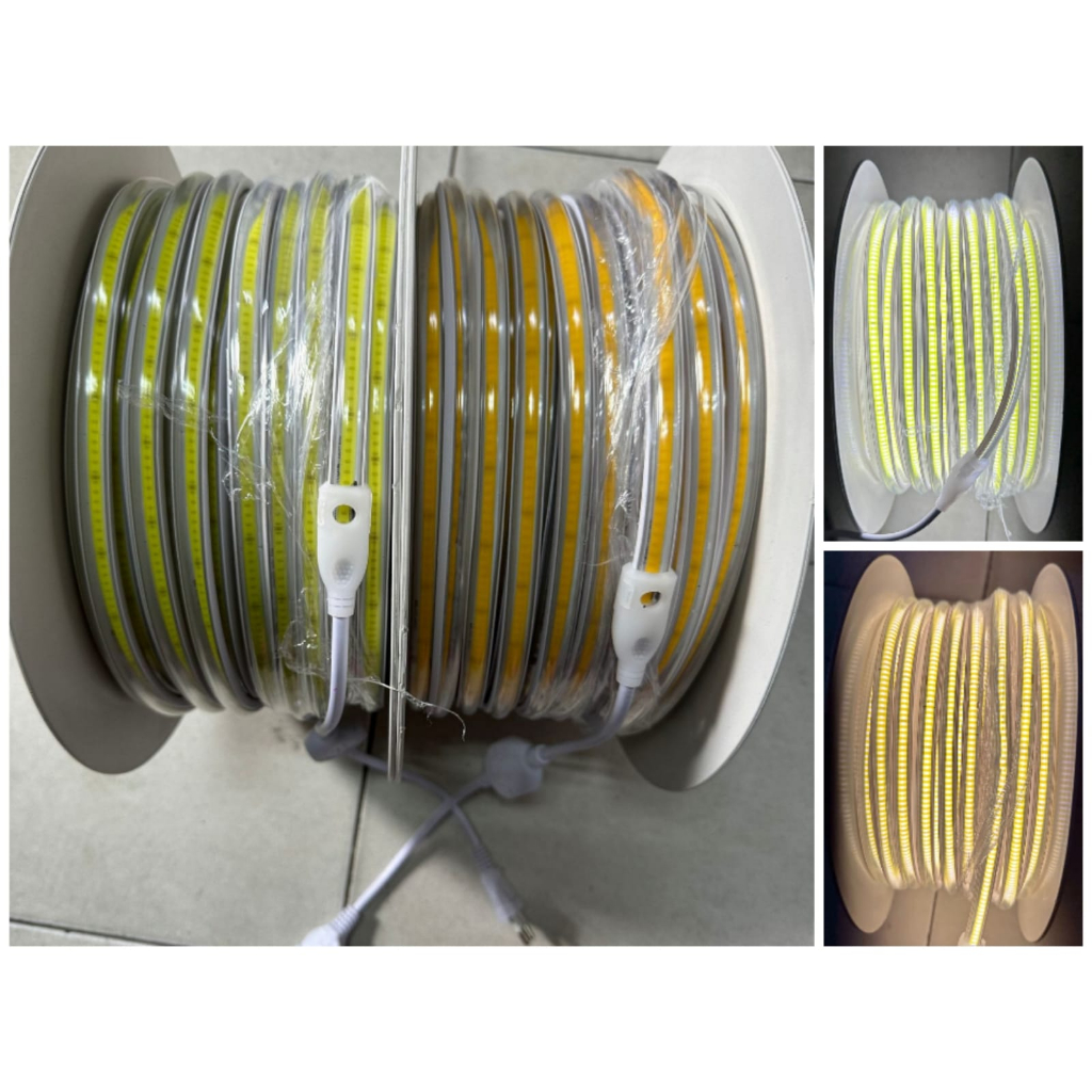 Jual Lampu Led Selang COB Strip 220V 1 METER White/Warmwhite/natural ...