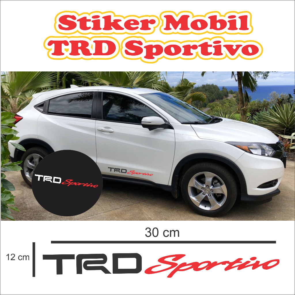 Jual Stiker Mobil TRD Sportivo keren | Shopee Indonesia