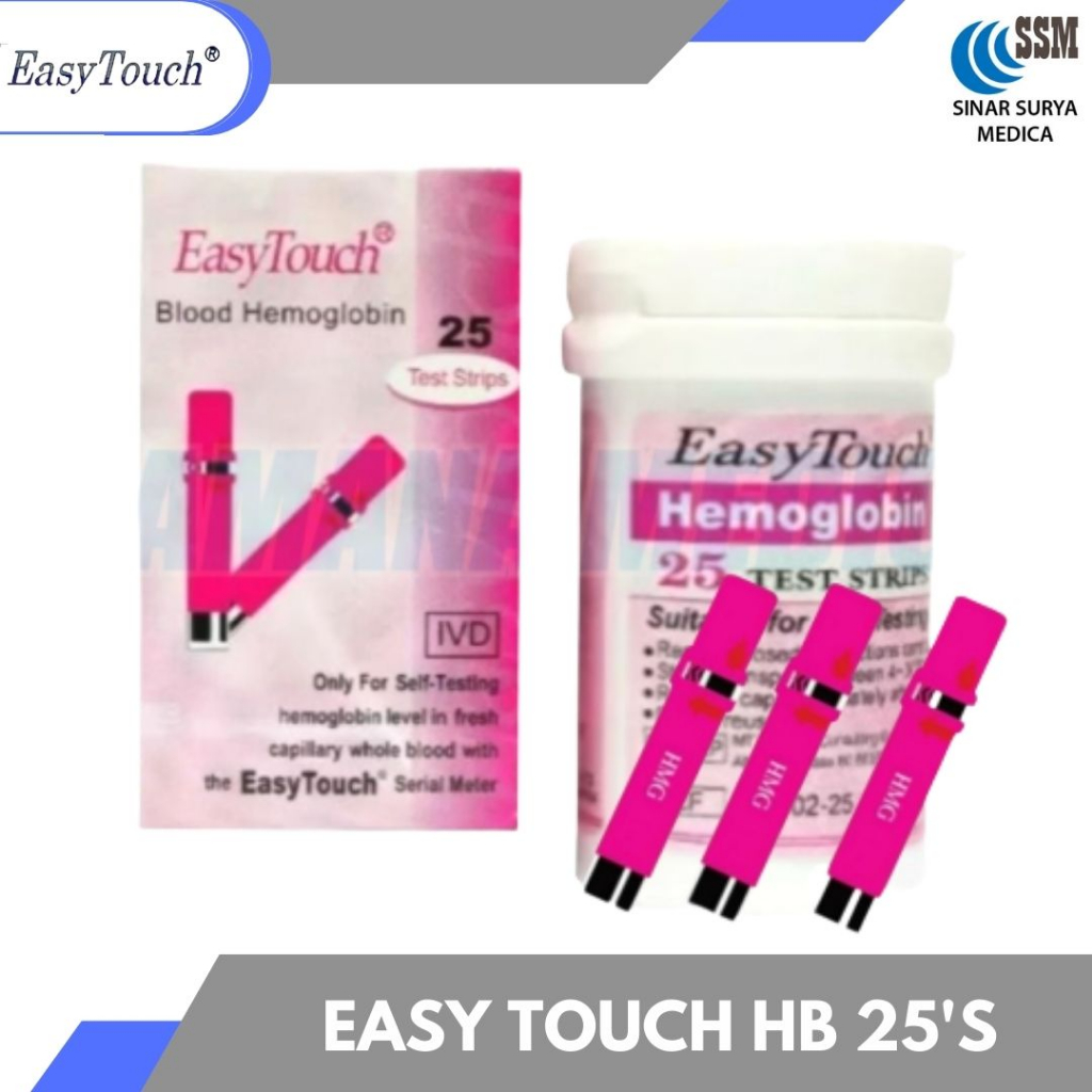 Jual Strip Easy Touch Hemoglobin/ strip easy touch HB | Shopee Indonesia