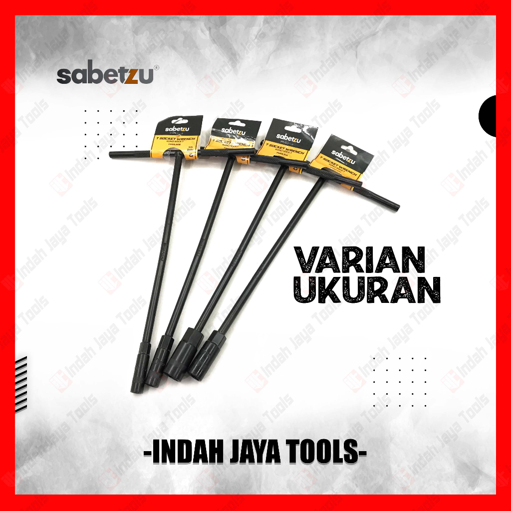 Jual SABETZU Kunci Sok T 8 10 12 14 mm SATUAN - Sock Socket Shock | Shopee Indonesia