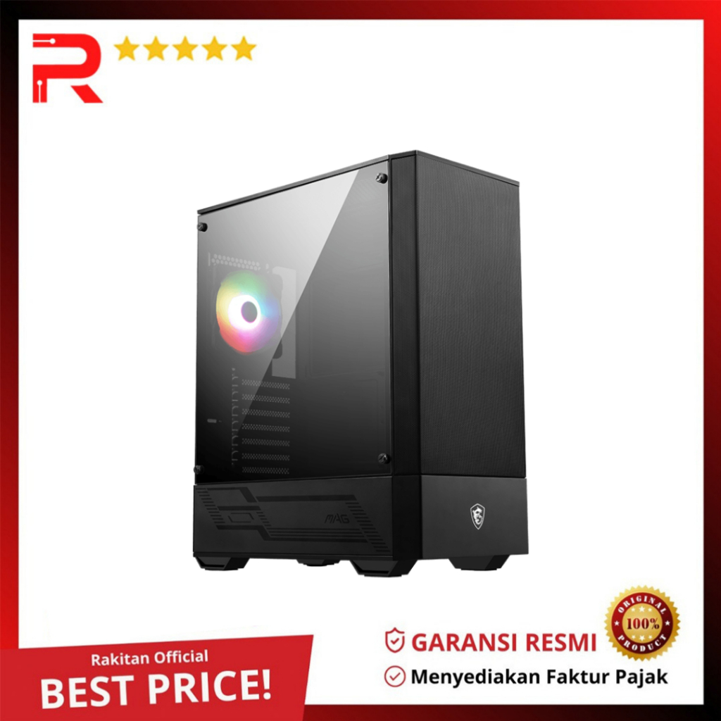 Jual CASING MSI MAG FORGE 110R Non PSU Mid Tower / MSI Casing FORGE ...