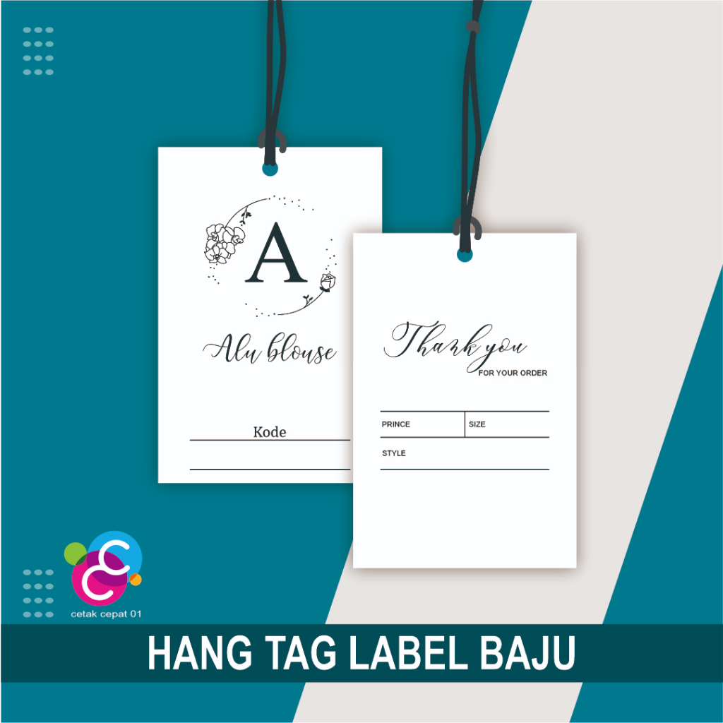 Jual CUSTOM HANG TAG BAJU | LABEL HANG TAG| HANGTAG CUSTOM DESAIN ...