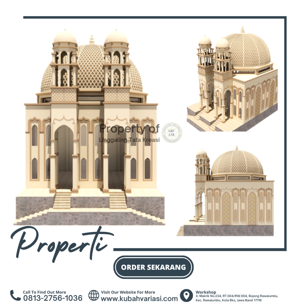 Jual Desain Masjid Ornamen GRC Terbaru | Shopee Indonesia