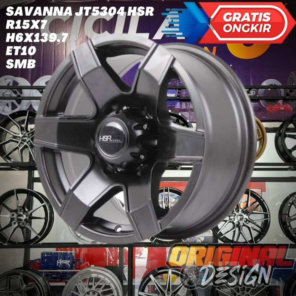 Jual Velg Mobil Hiace , Traga , Panther , L200 , HSR SAVANNA Ring 15 ...