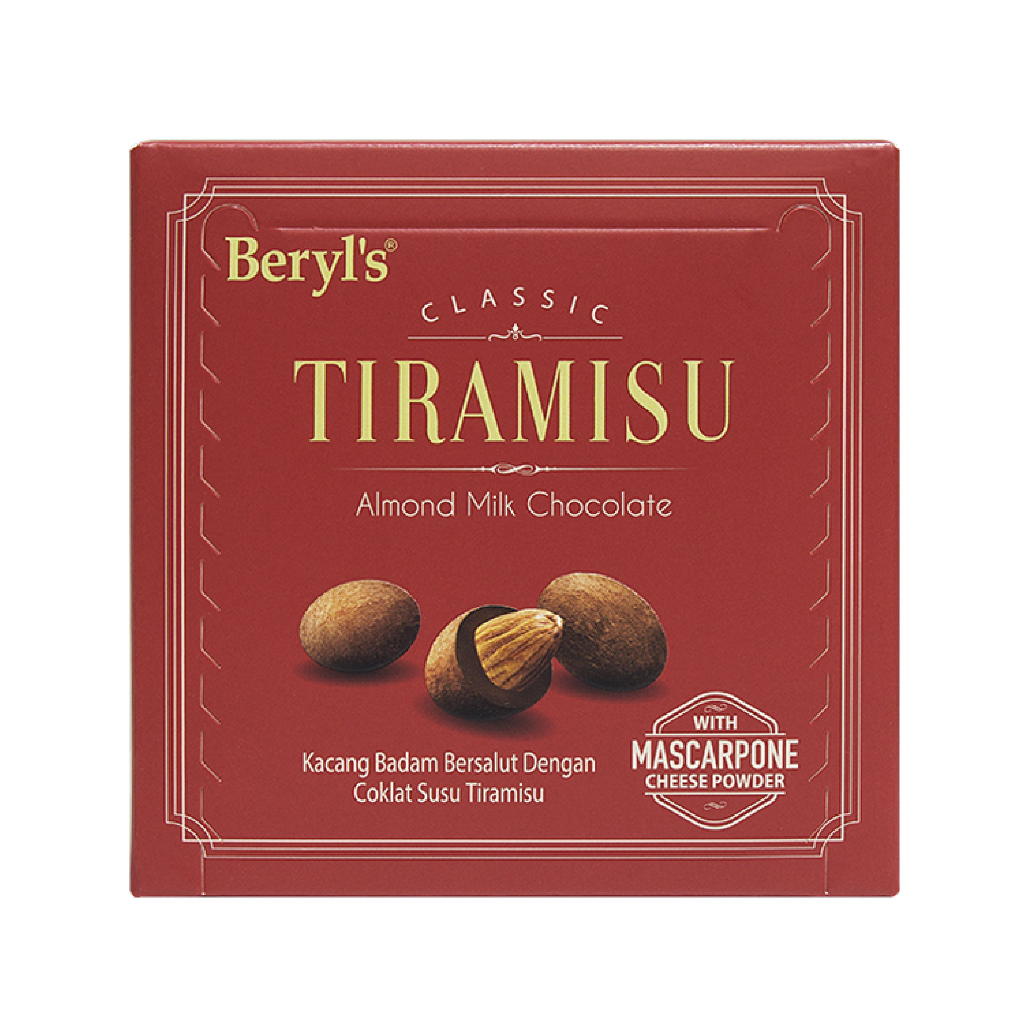 Jual Coklat Beryl's Tiramisu Almond Milk 65gr | Shopee Indonesia