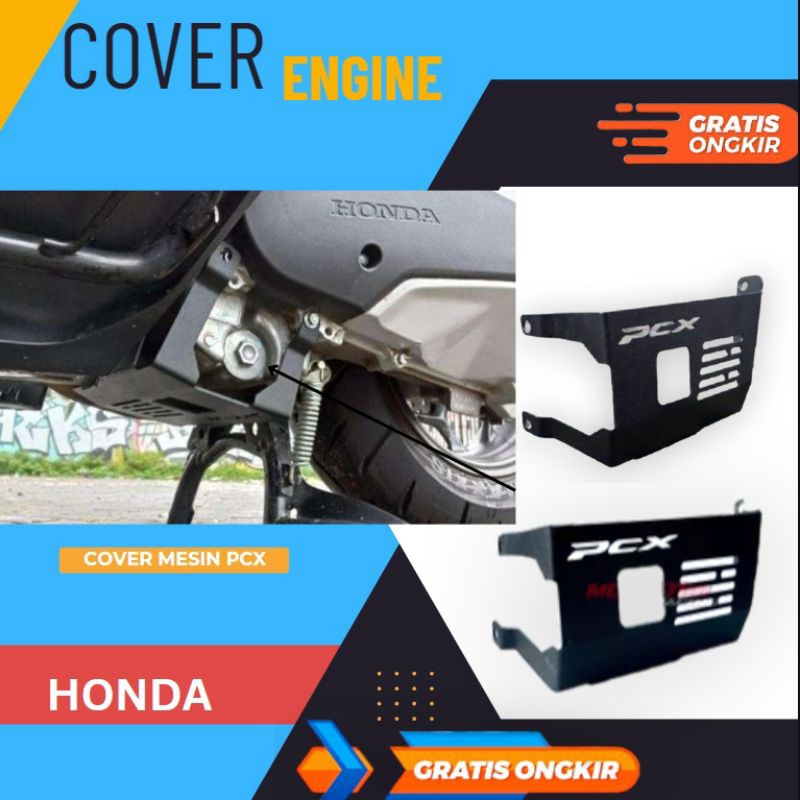Jual Cover engine pelindung bawah mesin motor PCX 160 Engine Guard | Shopee Indonesia