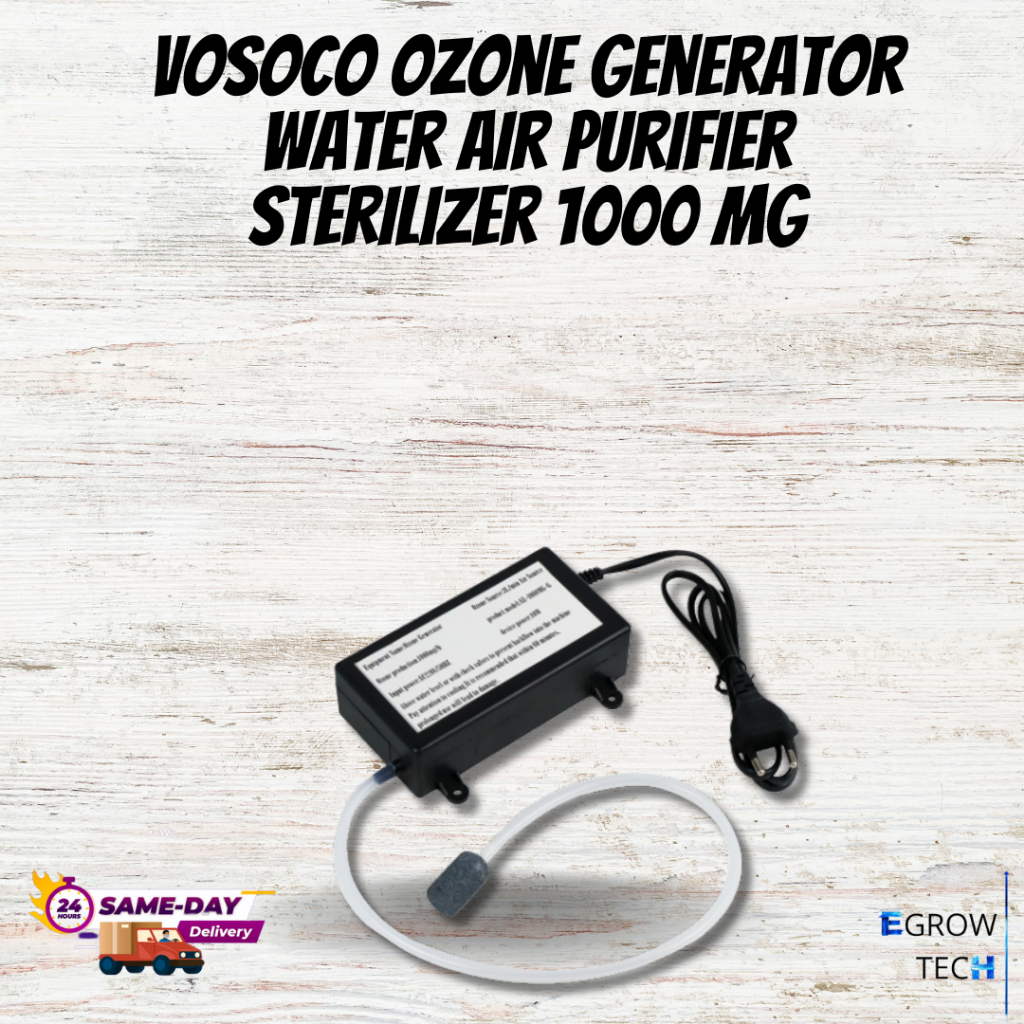 Jual EGROW Ozone Generator Water Air Purifier Sterilizer 1000mg - AZ-1G-G | Shopee Indonesia