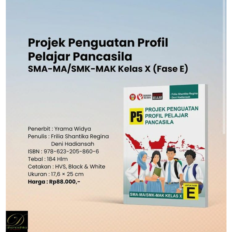 Jual BUKU PROJEK PENGUATAN PROFIL PELAJAR PANCASILA/P5 UNTUK GURU DAN SISWA SMA/SMK/MA/MAK KELAS ...