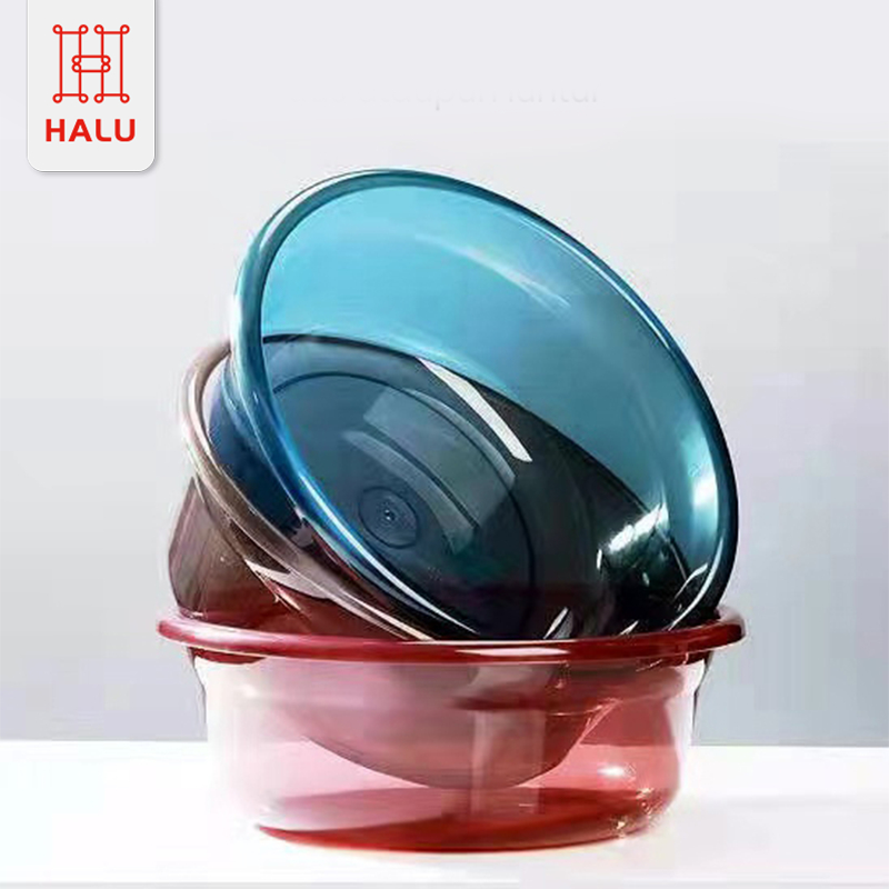 Jual HALU Baskom Plastik Transparan Baskom Serbaguna Baskom Sayur Buah ...