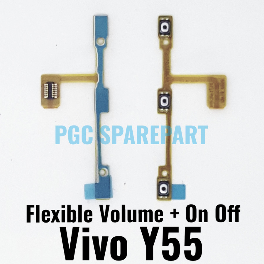 Jual Original Flexible Connector Volume Power On Off Vivo Y55 Konektor | Shopee Indonesia