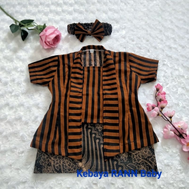 Jual KEBAYA BAYI / KEBAYA ANAK / KEBAYA LURIK / SETELAN KEBAYA ANAK | Shopee Indonesia