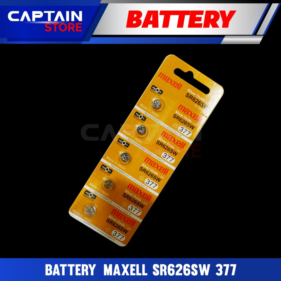 Jual BATTERY MAXELL SR626SW BATTERY ORIGINAL | Shopee Indonesia