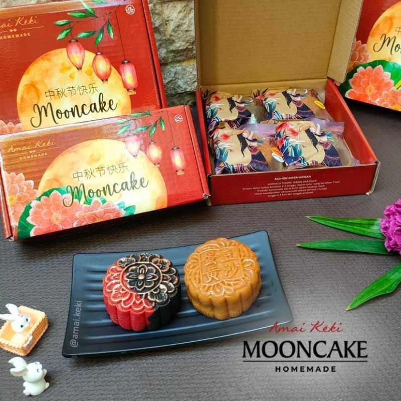 Jual Mooncake Halal dan Tanpa Pengawet, Gojin, Lotus, Tausa | Shopee ...