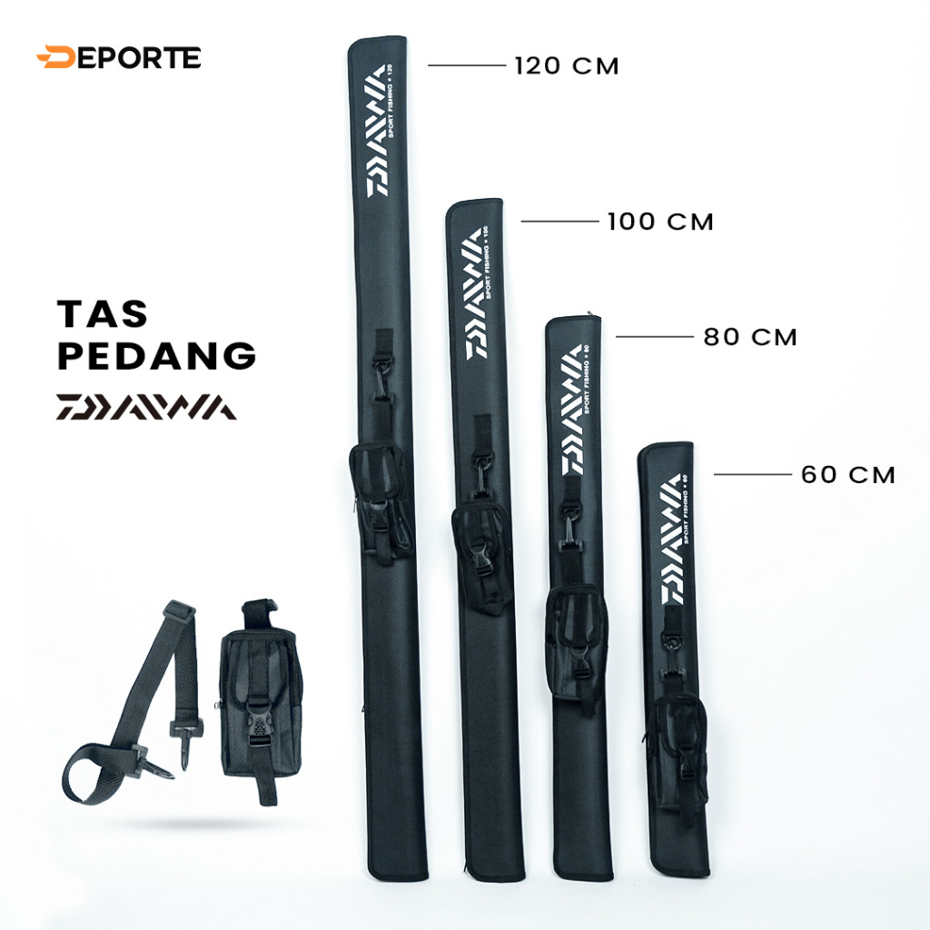 Jual Tas Joran Pancing Daiwa Hardcase Pedang Kaku Ukuran 60 80 100 120 Cm | Shopee Indonesia