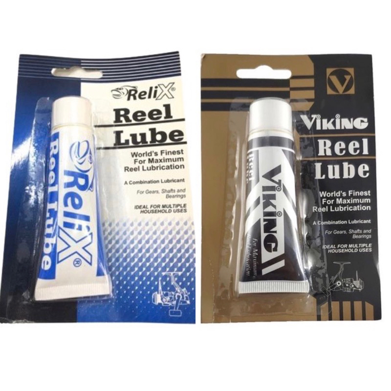 Jual Pelumas Reel Pancing Lube Viking dan Lube Relix 20gram | Shopee ...