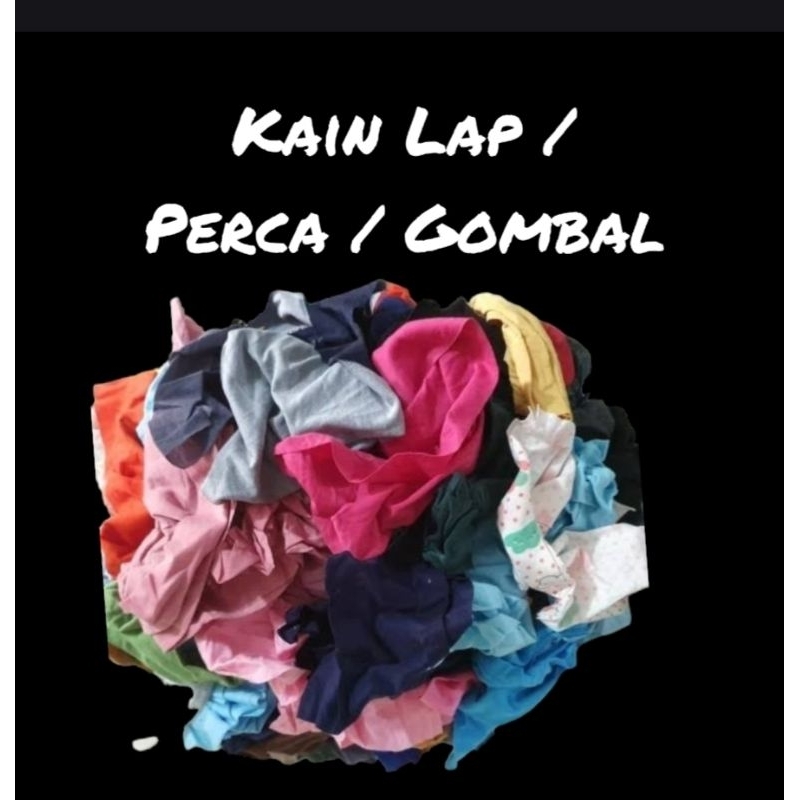 Jual kain lap perca majun gombal 1 kg | Shopee Indonesia