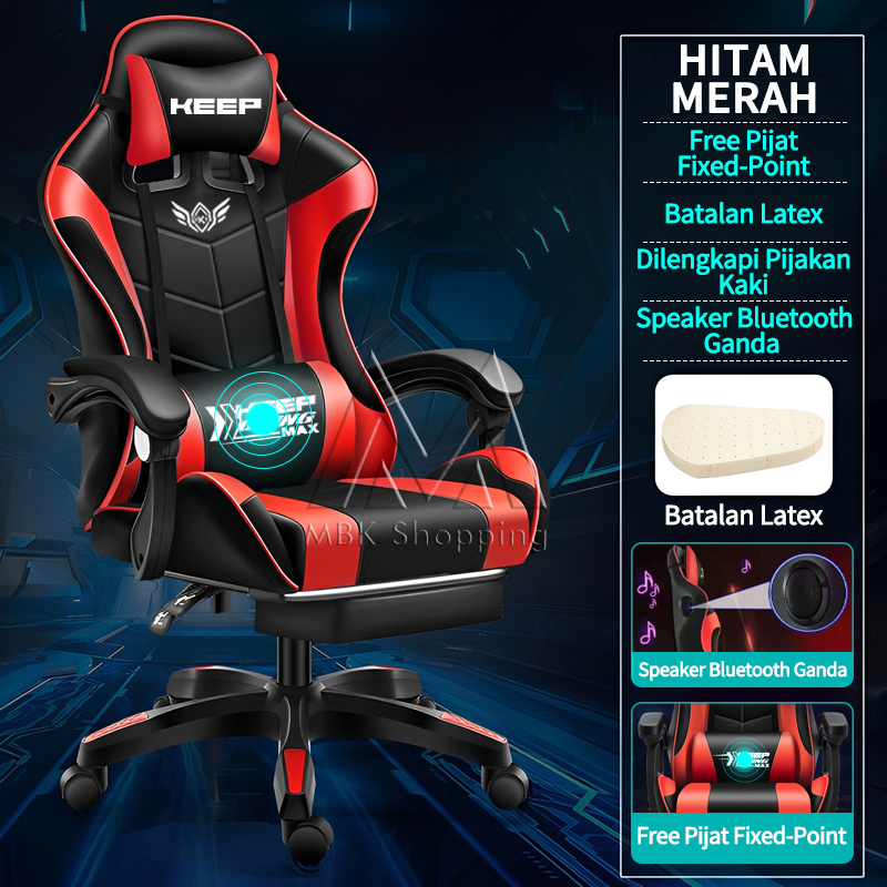 Jual Kursi gaming RGB, kursi ergonomis, Goimg Max Kursi gaming ...