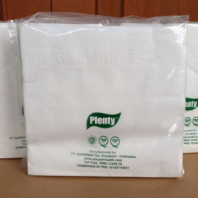 Jual Tissue Dinner Napkin Plenty / Tissue Makan isi 50 Sheets | Shopee ...