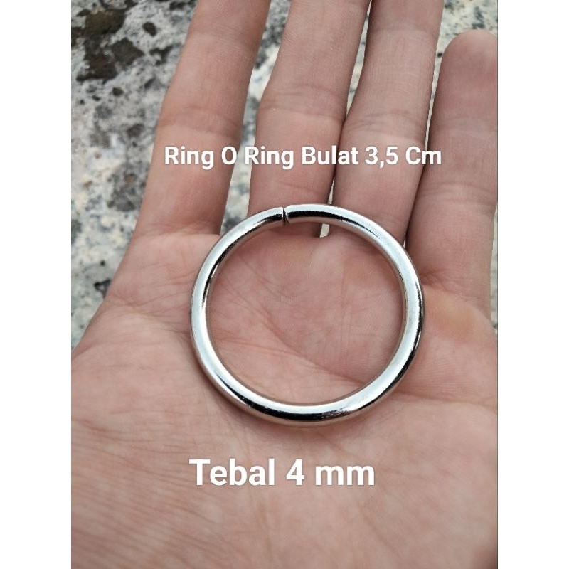 Jual Ring Bulat Ring O Bulat Besi 3,5 Cm Tebal 4 mm Ring O Bulat Besi ...