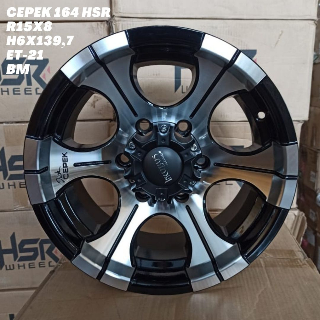 Jual Velg Mobil Ring 15 HSR CEPEK R15 Untuk PANTHER , HILUX DC , L200 , BLAZER | Shopee Indonesia