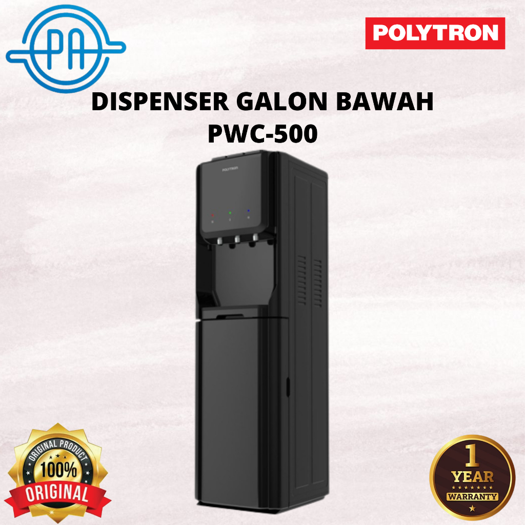 Jual DISPENSER GALON BAWAH POLYTRON PWC 500 DISPENSER PWC500 | Shopee ...