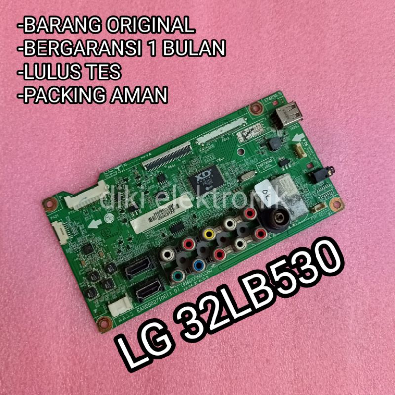 Jual MAINBOARD TV LG 32LB530 MAINBOARD MOBO MOTHERBOARD MB ORIGINAL ...
