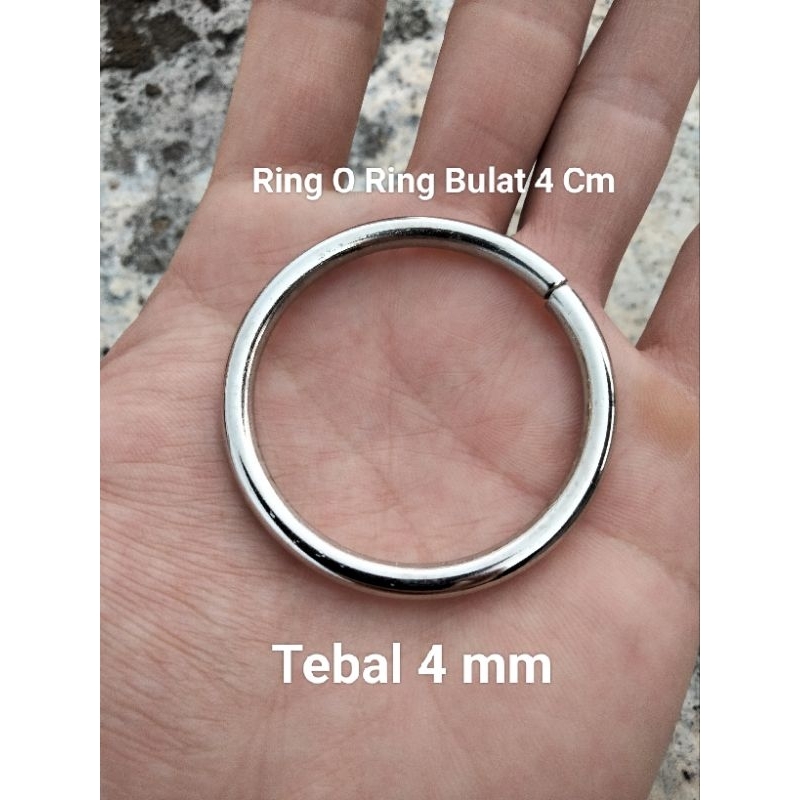 Jual Ring Bulat Ring O Bulat Besi 4 Cm Tebal 4 mm Ring O Bulat Besi Tebal | Shopee Indonesia