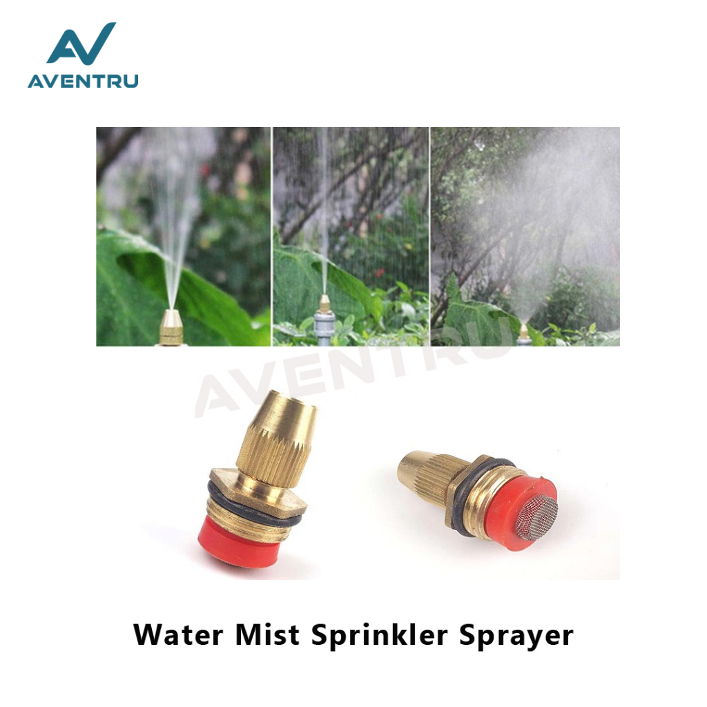 Jual Water Mist Nozzle Sprinkler Sprayer Kabut Embut Irigasi Taman 1/2 ...