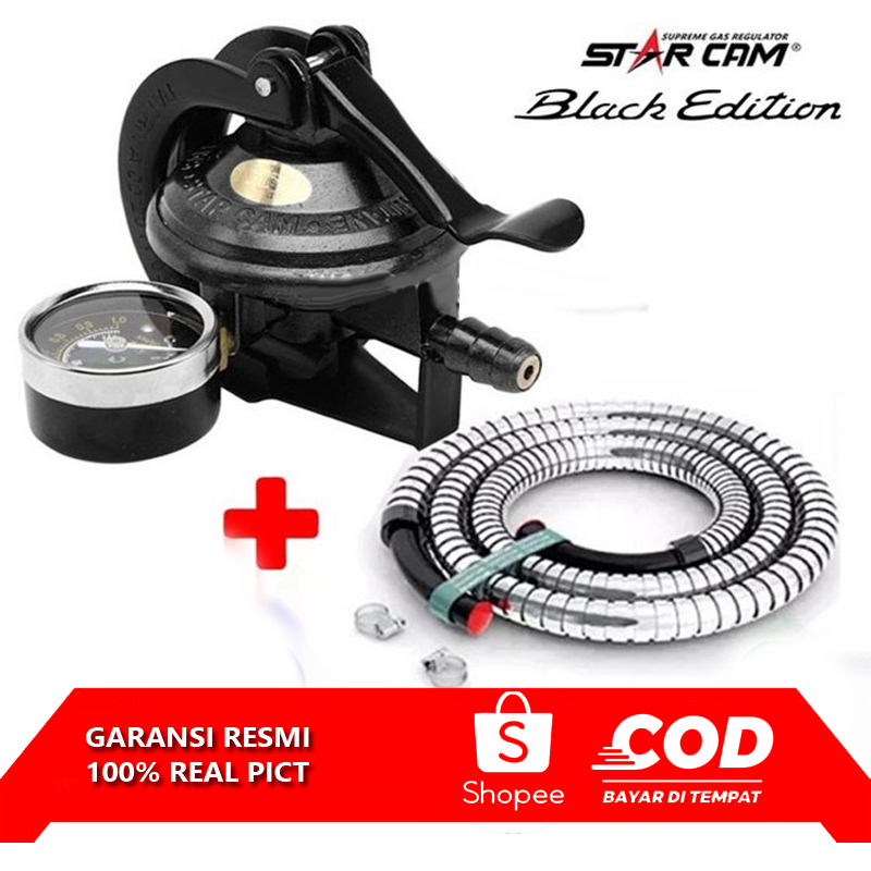 Jual Regulator Gas Starcam Meter / Otomatis SC-23M / REGULATOR GAS ...