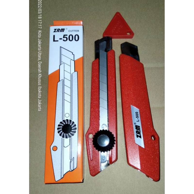 Jual CUTTER L-500 ZRM / CUTTER MURAH / CUTTER BESI BESAR | Shopee Indonesia