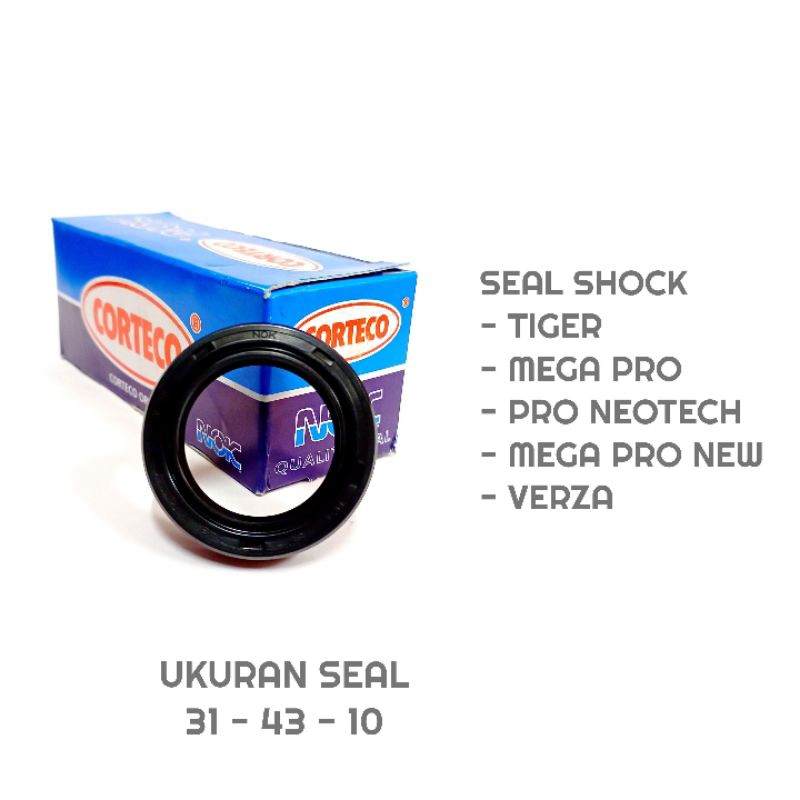 Jual 10 pcs SEAL SHOCK TIGER NOK (31-43-10) Sil sok neotek gl pro max ...