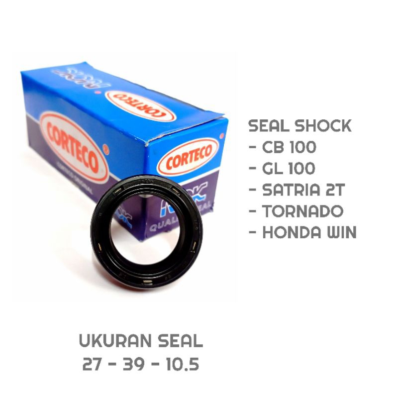 Jual 10 pcs SEAL SHOCK CB GL NOK (27-39-10,5) sil sok fork satria win ...