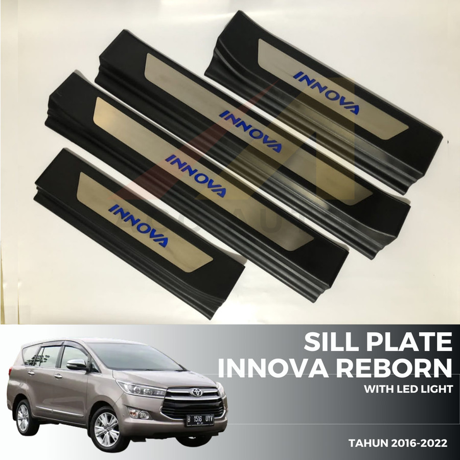 Jual Sillplate Samping Pintu Innova Door Sill Plate - WITH LED | Shopee ...