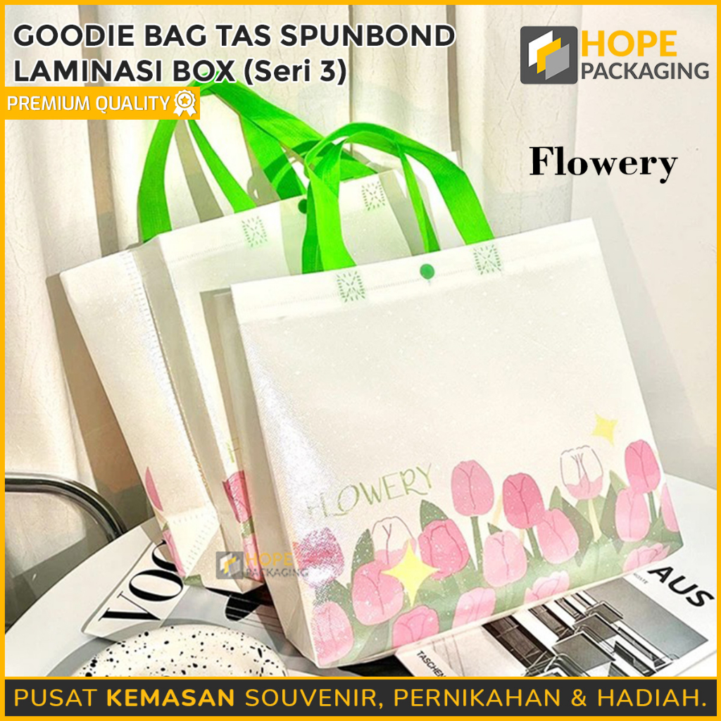 Jual Goodie Bag Motif Laminasi SERI 3 Motif Good Luck / Tas Paper Bag ...