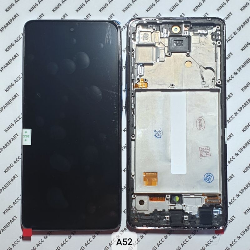 Jual LCD TOUCHSCREEN+FRAME SAMSUNG GALAXY A52 4G A525 A52 5G A526 OLED ...
