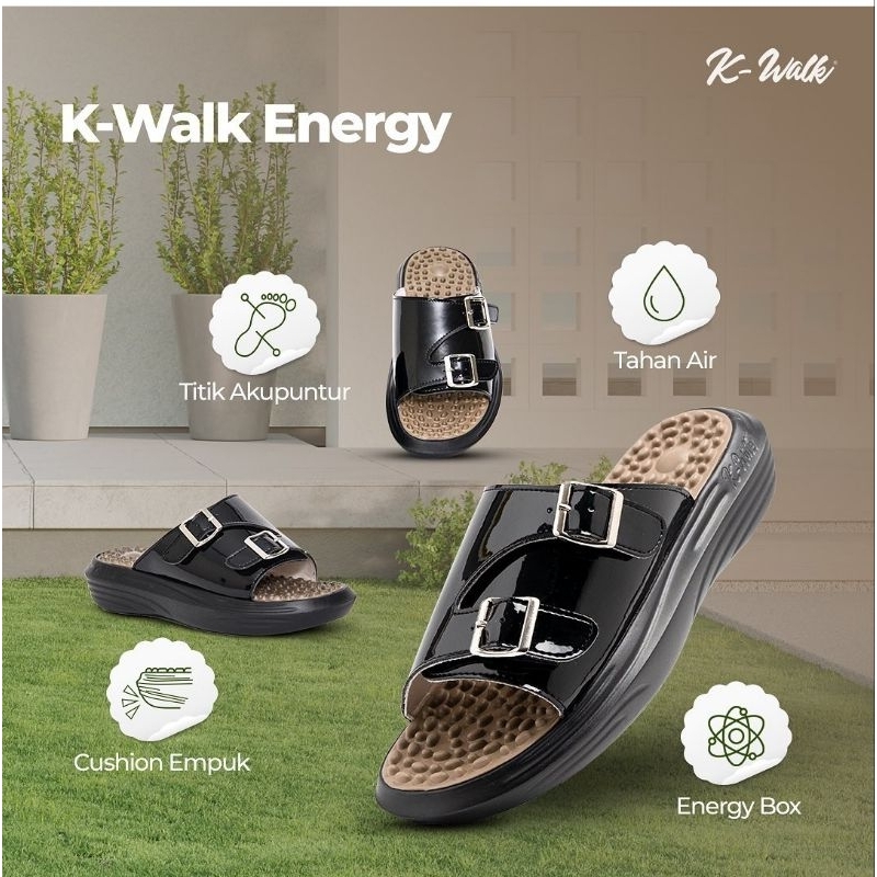 Jual K-Walk Energy Sandal Terapi Kesehatan | Shopee Indonesia