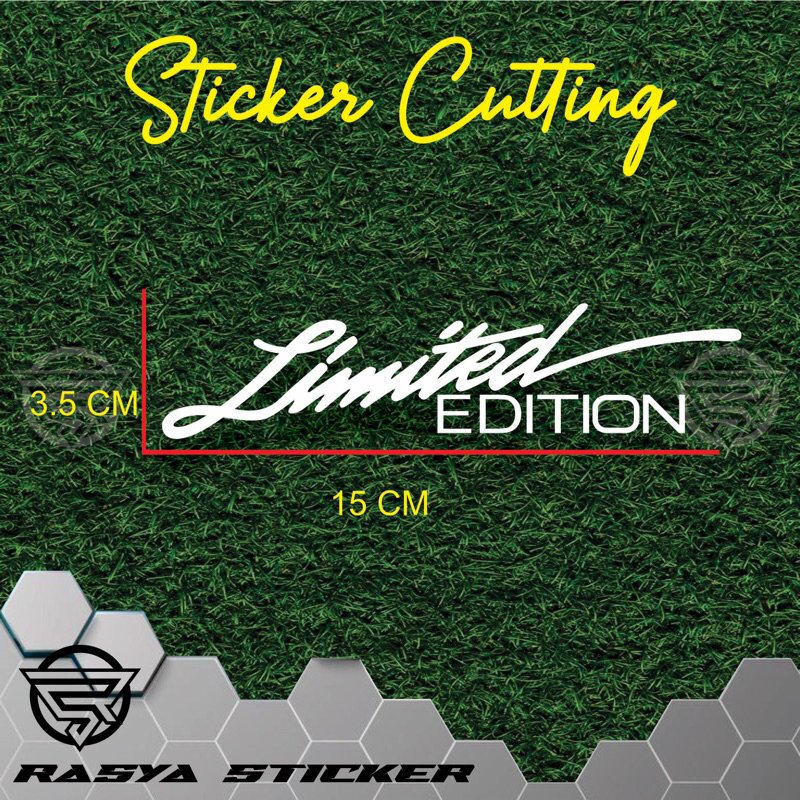 Jual Sticker Limited EDITION cutting sticker motor/mobil | Shopee Indonesia